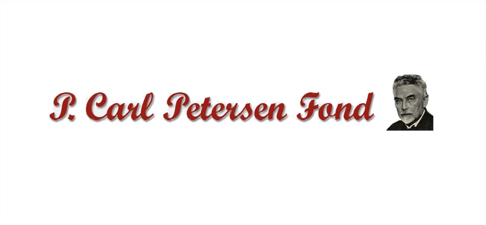 Retningslinjer for uddeling: - P. Carl Petersens Fond